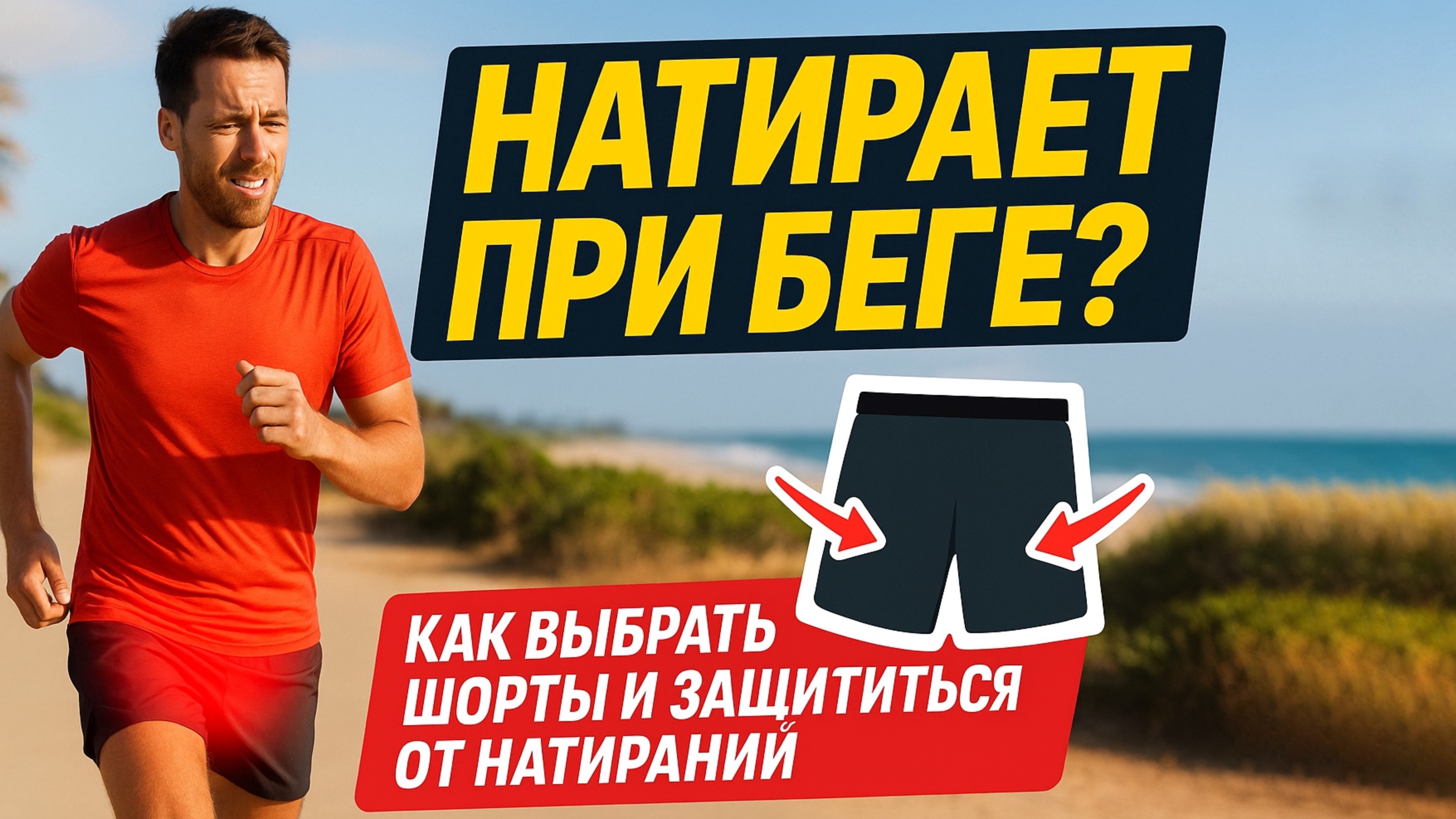 Натирает при беге, что делать и какие выбрать шорты?