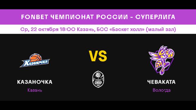 Казаночка (Казань) - Чеваката (Вологда)
