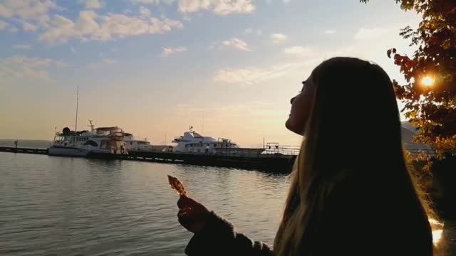 Осенняя песня "Разговор с Душой | композитор - исполнитель Алина Герц . Инструментальная музыка