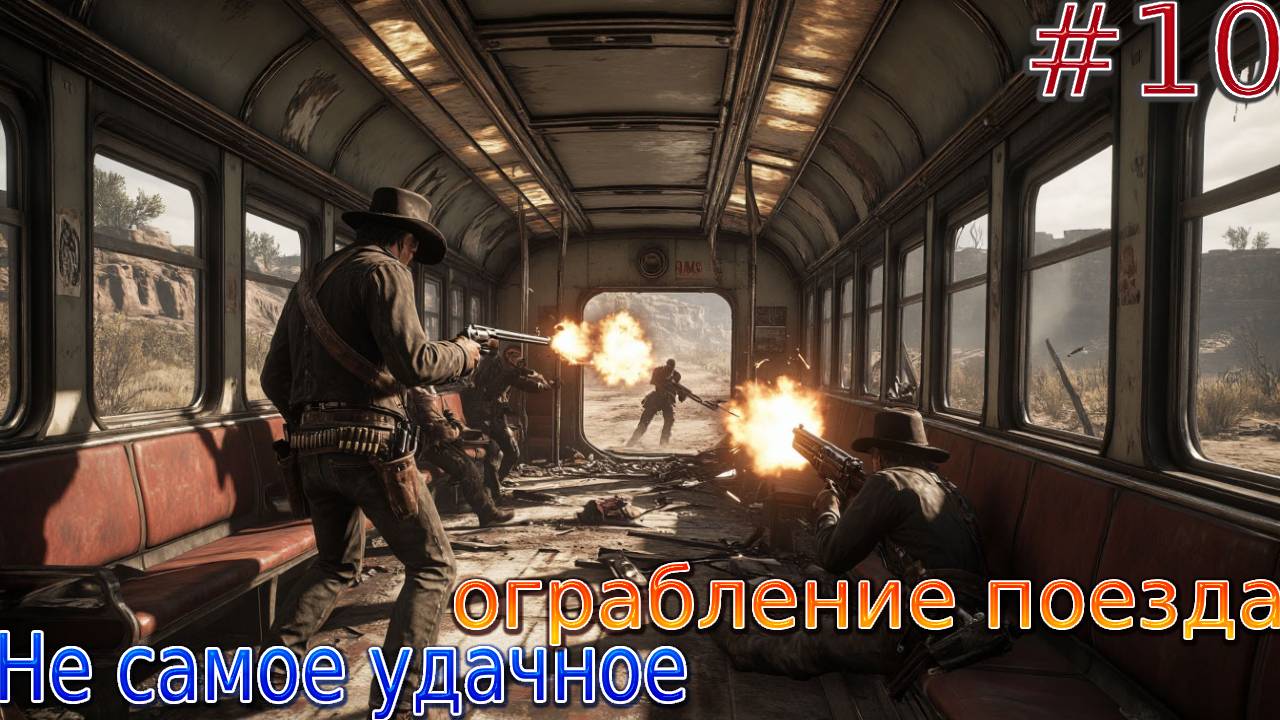Прохождение игры Call of Juarez: Gunslinger-#10-Не самое удачное ограбление поезда.