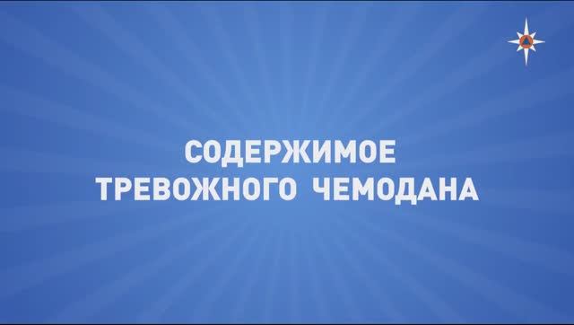 Содержимое тревожного чемодана