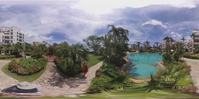 Отель Aegean Boutique Suites Resort Sanya. Бухта Ялонг. Видео 360