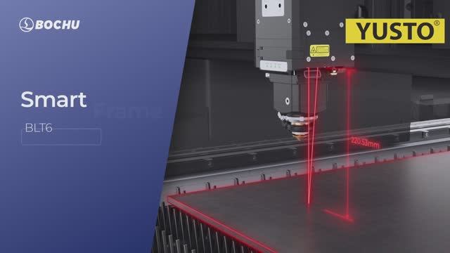 BOCHU Smart Frame: Умная система автоматической поиска кромки #лазернаярезка