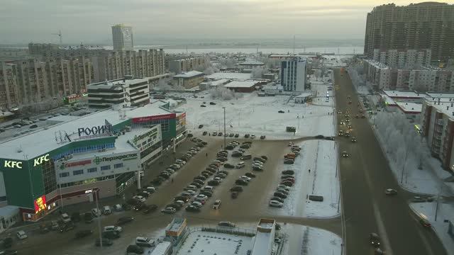 Сургут с высоты. Ноябрь 2020.