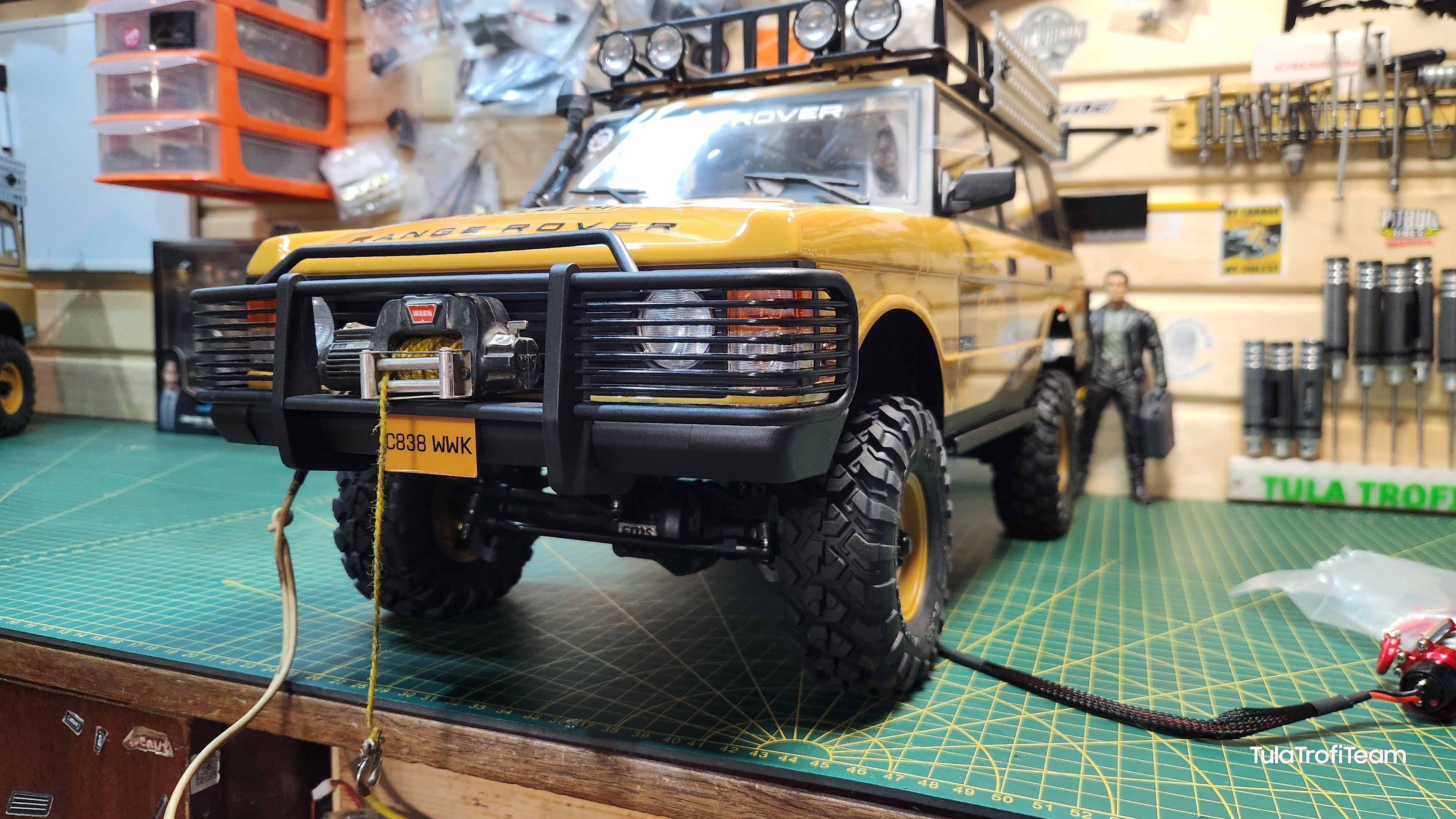 Fms Camel Trophy нюансы по свету и куда поставить лебедку