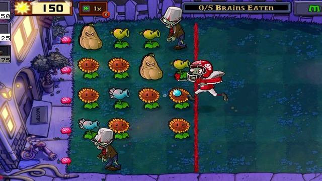 Прохожу пазл "Я зомби" в PVZ 1