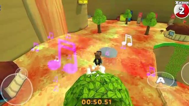 пол это лава в супер медведе