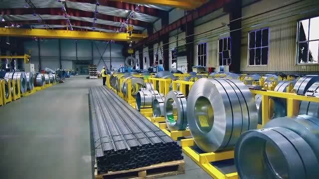 Имиджевый фильм о производстве стеллажных систем ЗАО «Полиметалл-М»