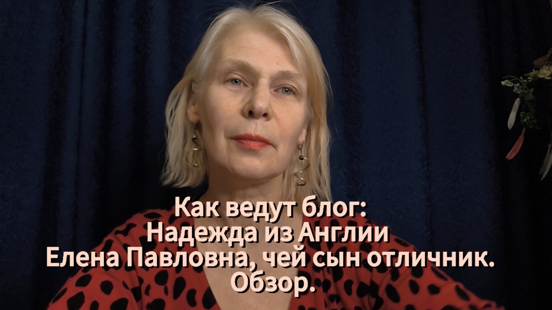 Как ведут блог. Надежда из Англии и Елена Павловна, чей сын Отличник. Обзор