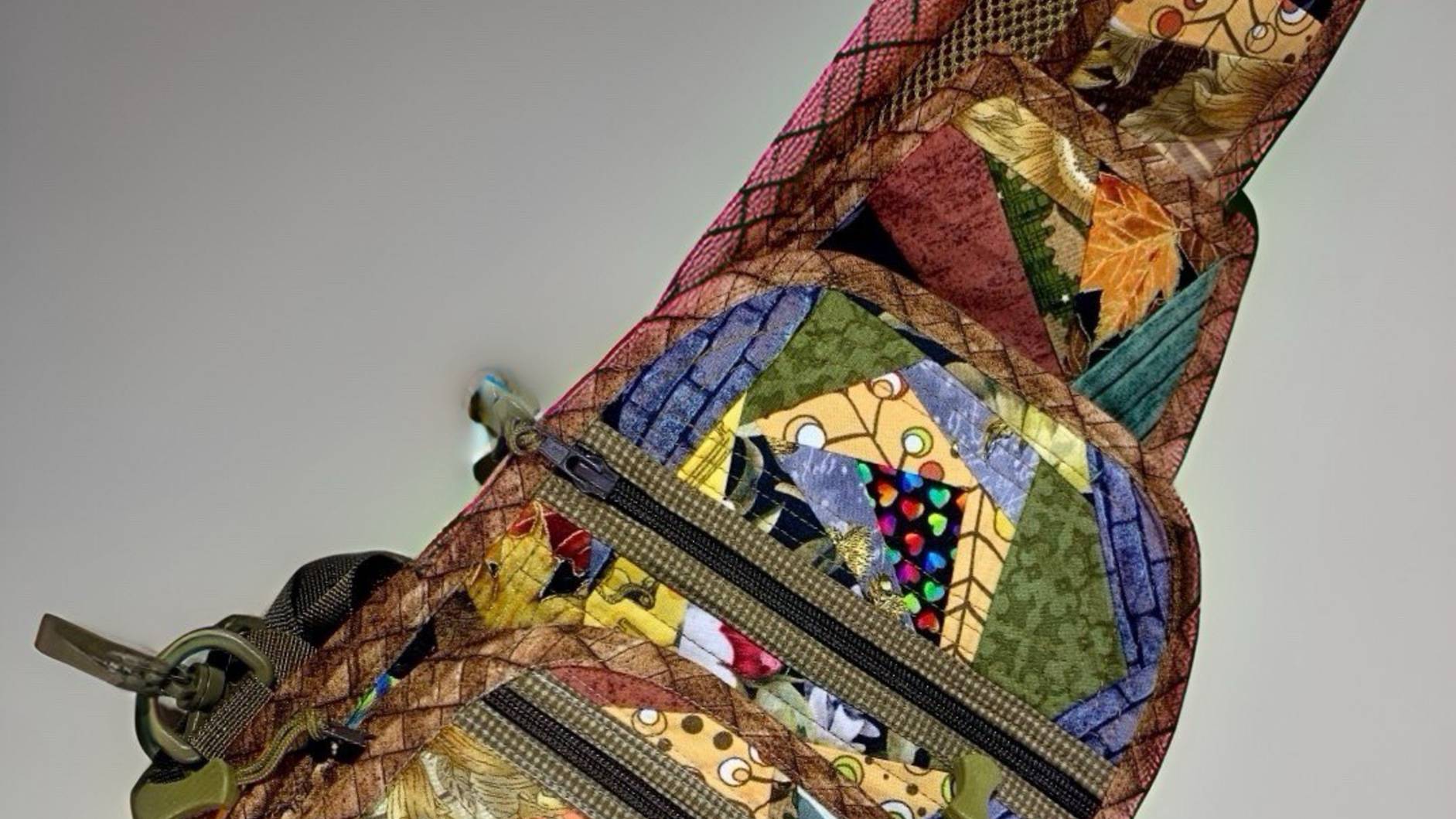 Сшить рюкзак-мессенджер легко — если у вас есть план. Лоскутный клуб 2.0