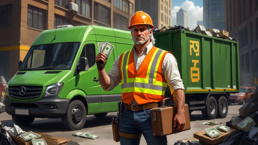 Геральт в Recycling Center: От мусора к миллионам 💼💰