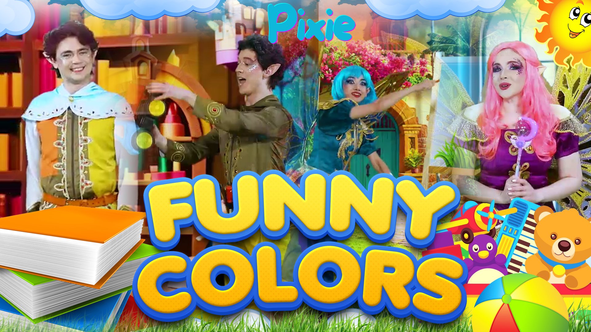 Funny Colors/ Pixie Kids Songs