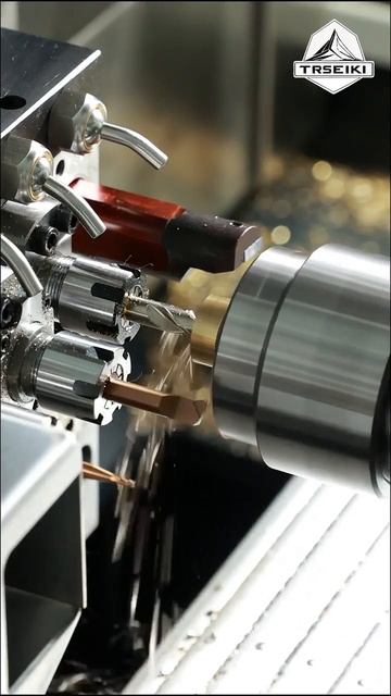 Работа Автомата продольного точения, бренд TR-Seiki