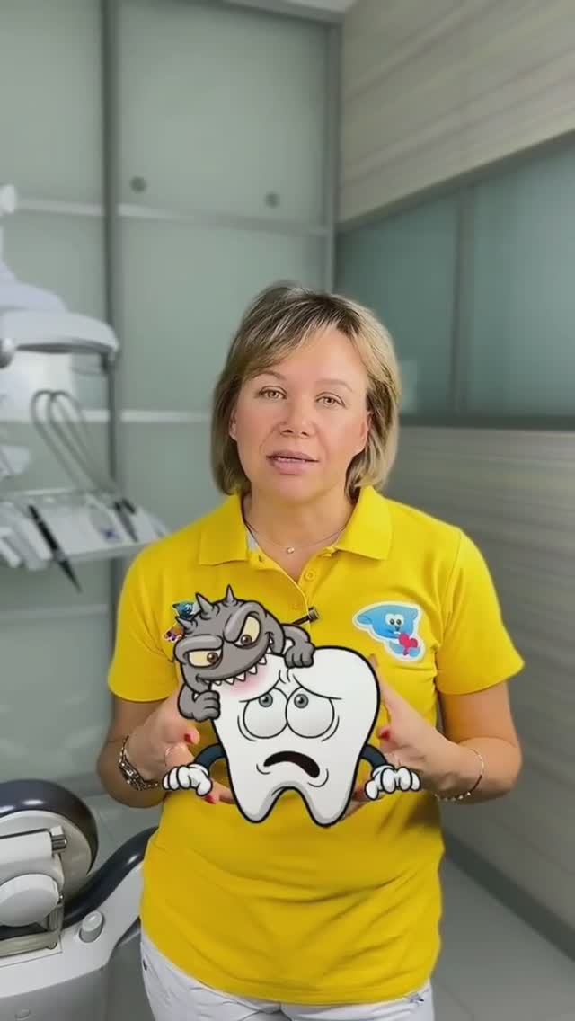 🥤 Что делает с зубами сладкая газировка?