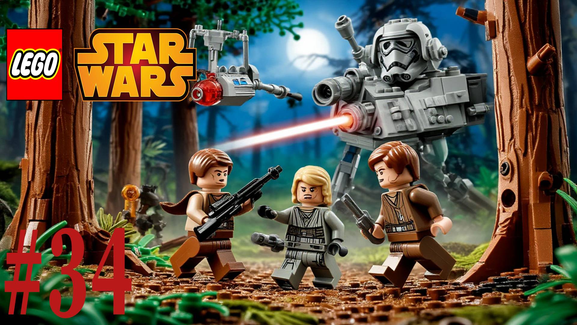 LEGO Star Wars The Complete Saga / Эпизод 6 Возвращение Джедая / Битва за Эндор