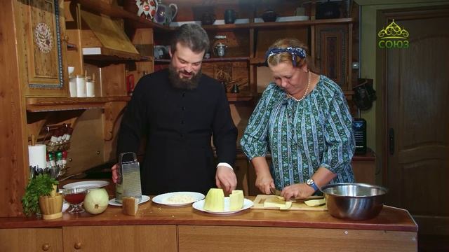 Кулинарное паломничество. Рецепт кабачков с сыром. Новоспасский мужской монастырь в Сумароково