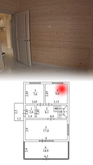 Видеообзор дома 99.5 м² под Обнинском — для большой семьи!