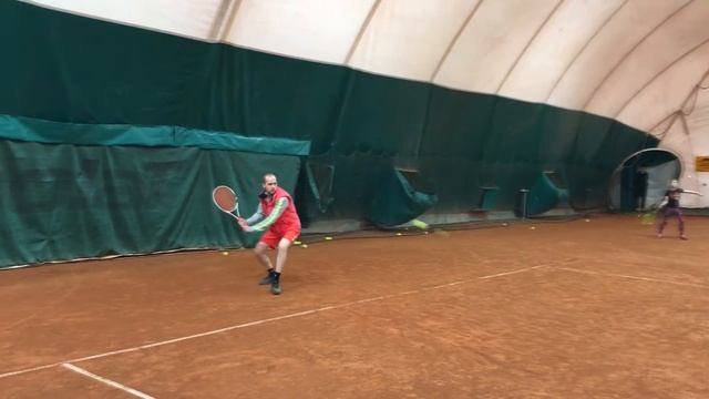 Техника исполнения свечи в теннисе