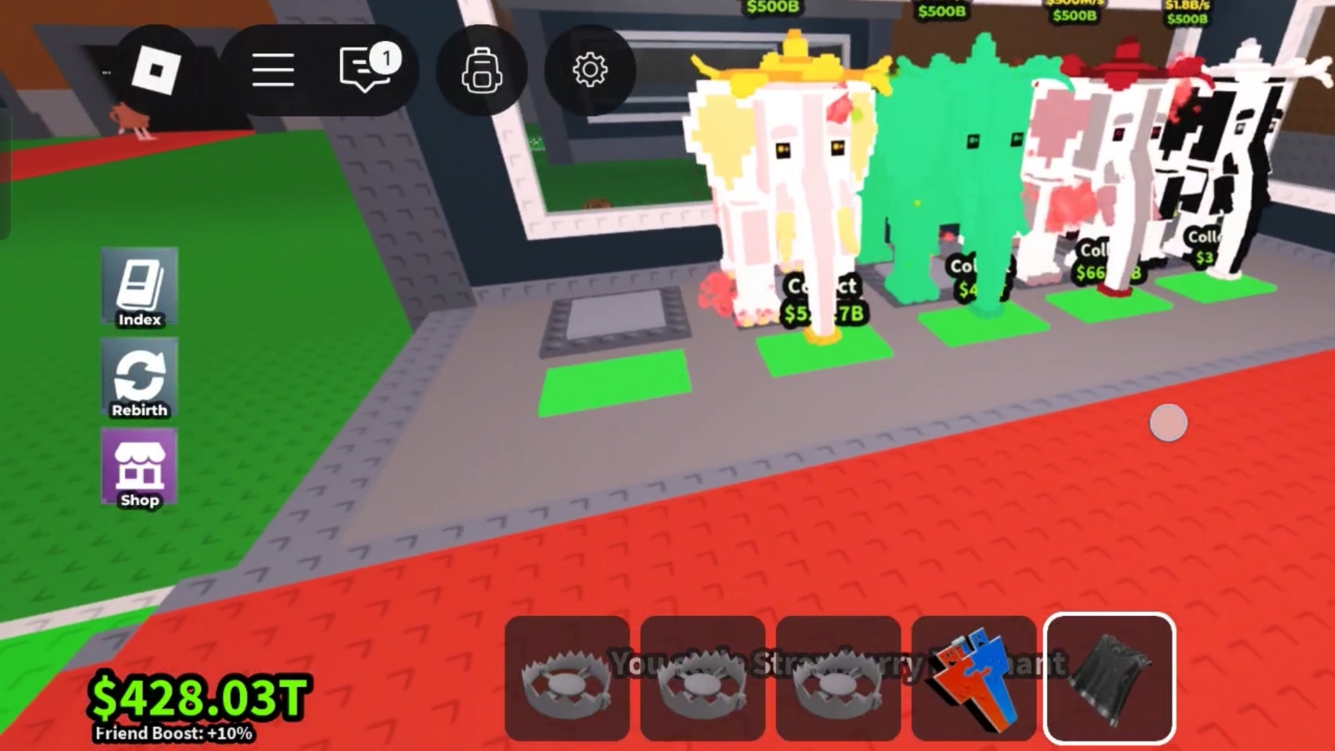 Я УКРАЛ Strawberry Elephant в Steal Brainrot