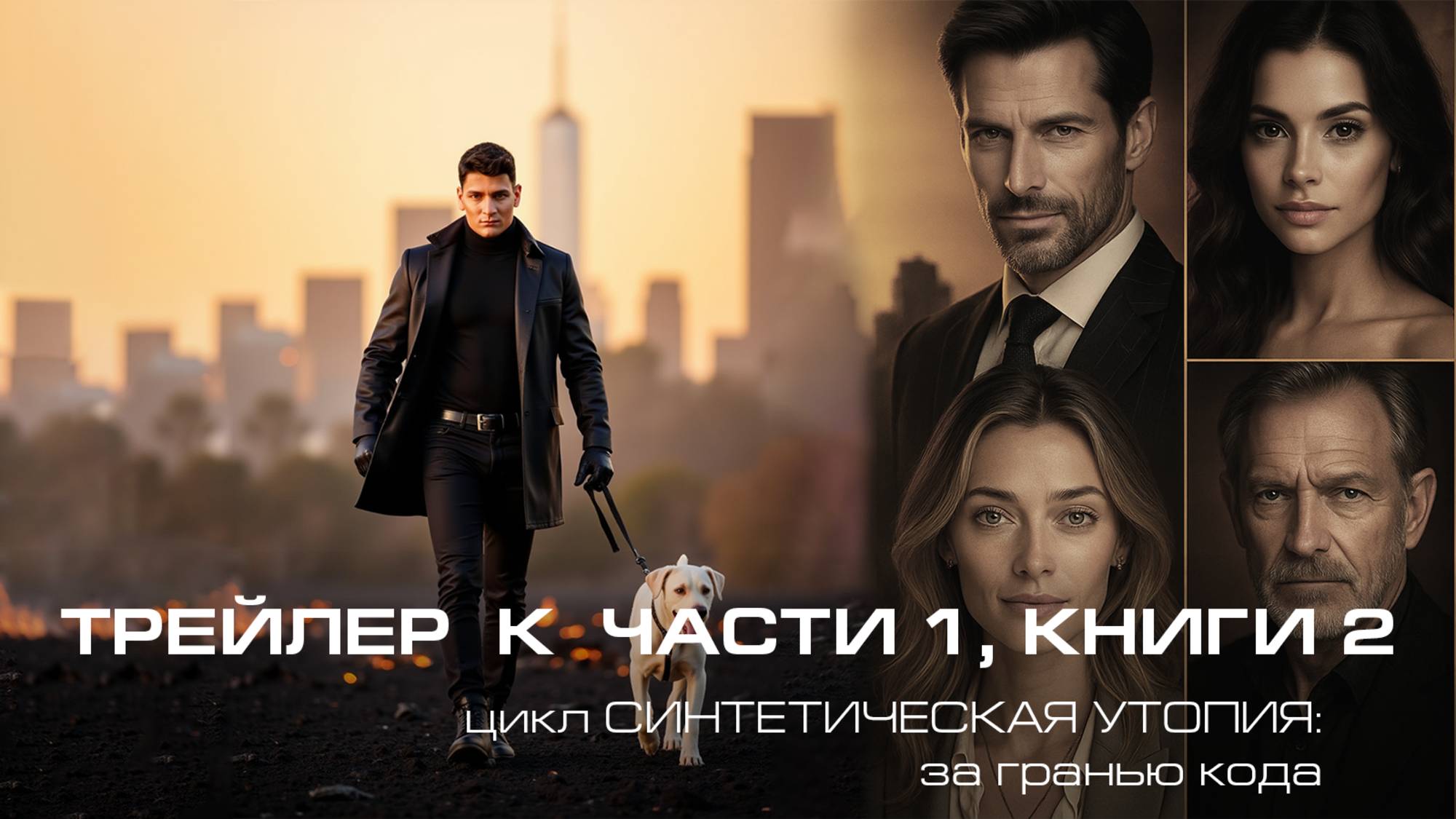 Трейлер к части 1 «Добро пожаловать в реальный мир» книги-2 цикла «Синтетическая утопия»