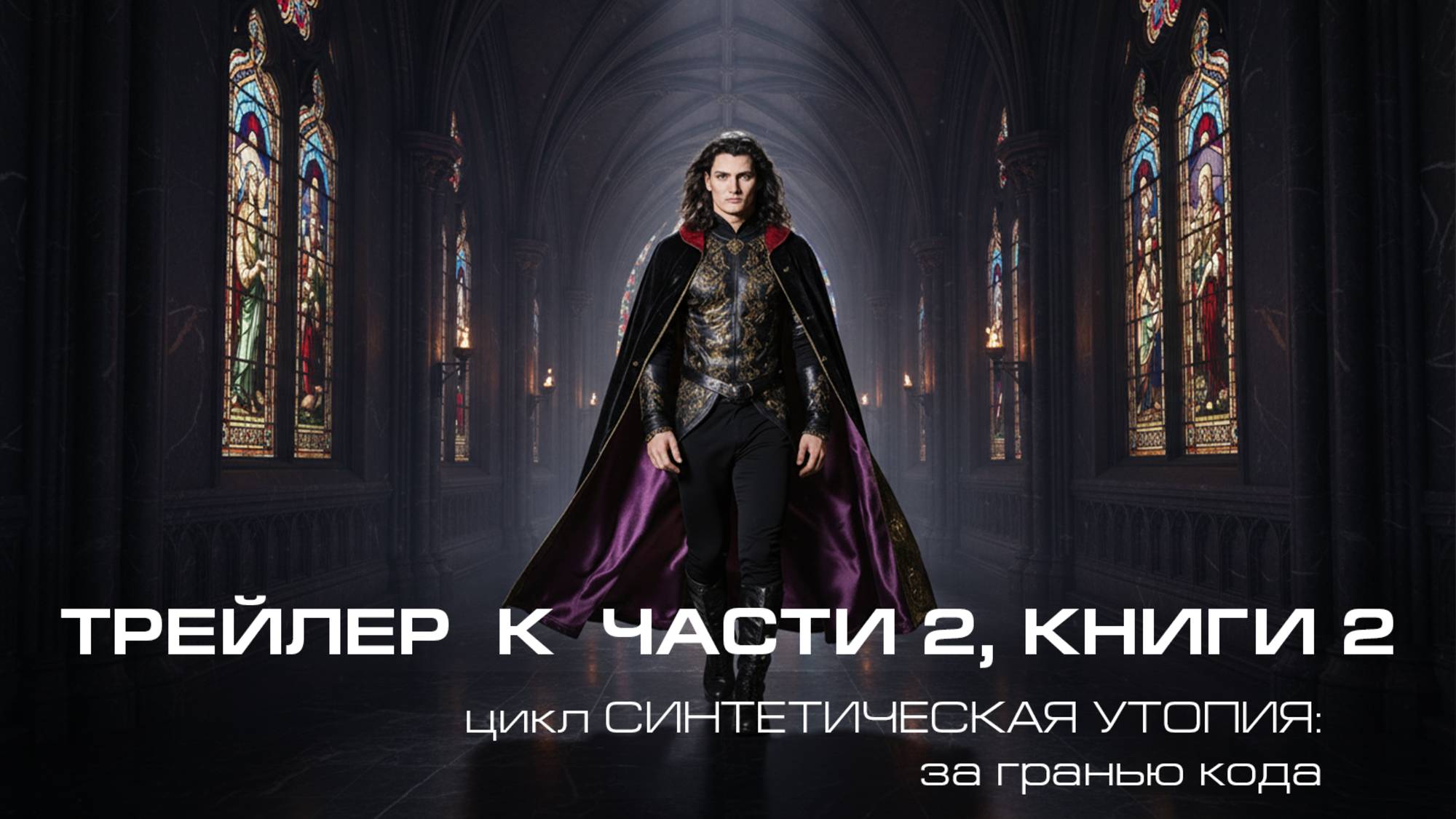 Трейлер к части 2 «Голодные наслаждения» книги 2 цикла «Синтетическая утопия: за гранью кода»