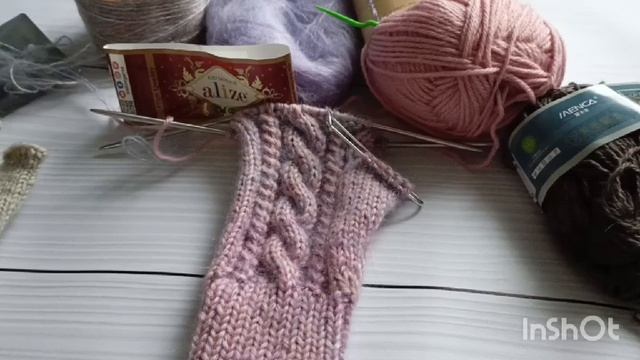 СП "Осенняя гармония 2". Отчет №3. #богинипряжи  #осенняя гармония  #вязание