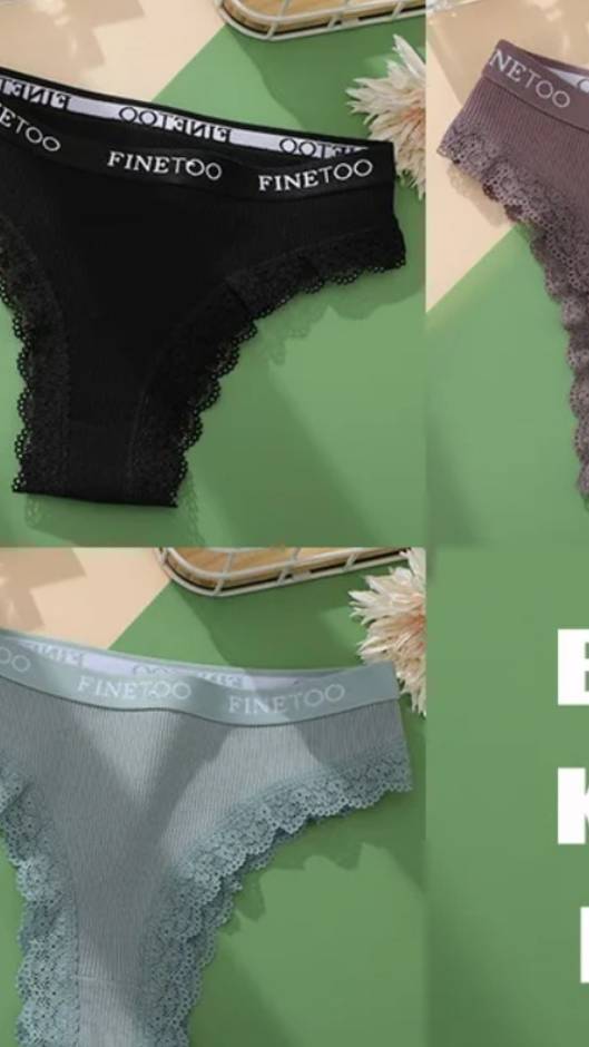 набор трусиков с алиэкспресс ссылка в описании #алиэкспресс #нижнеебелье #трусики #покупки #одежда