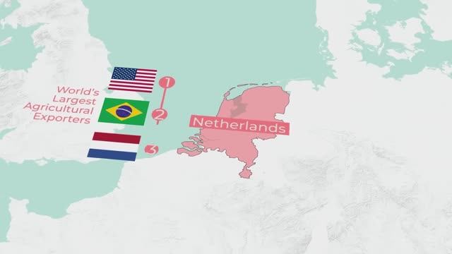 Нидерланды: маленькая страна кормит мир!