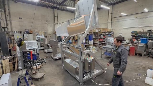 Подъёмник-опрокидыватель для биг-боксов ASP-POGBB