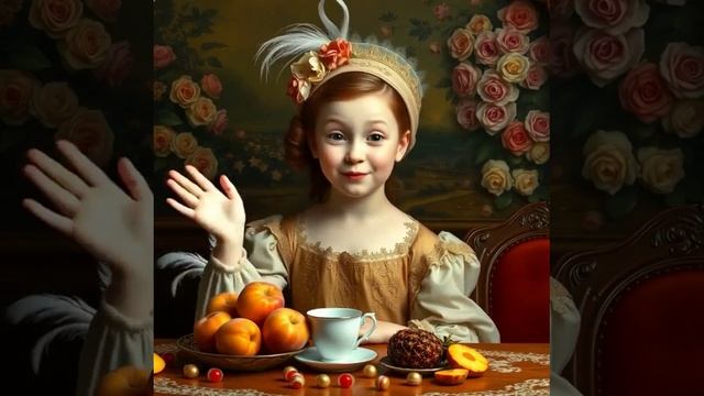 Красивый подарок бабушке от внучки! Маленькая девочка: трогательные фото, видео №15.