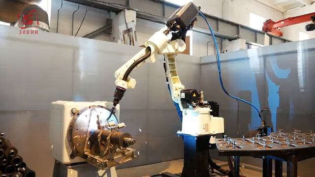 Как это сделано Сварка роботом манипулятором Kawasaki Полное видео