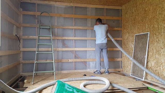 Утепление мансарды Эковатой, Севастополь, Крым