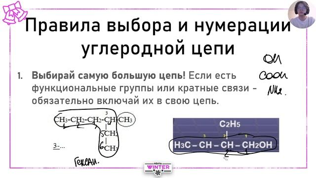 Коротко о гомологах. Правила международной номенклатуры органических веществ