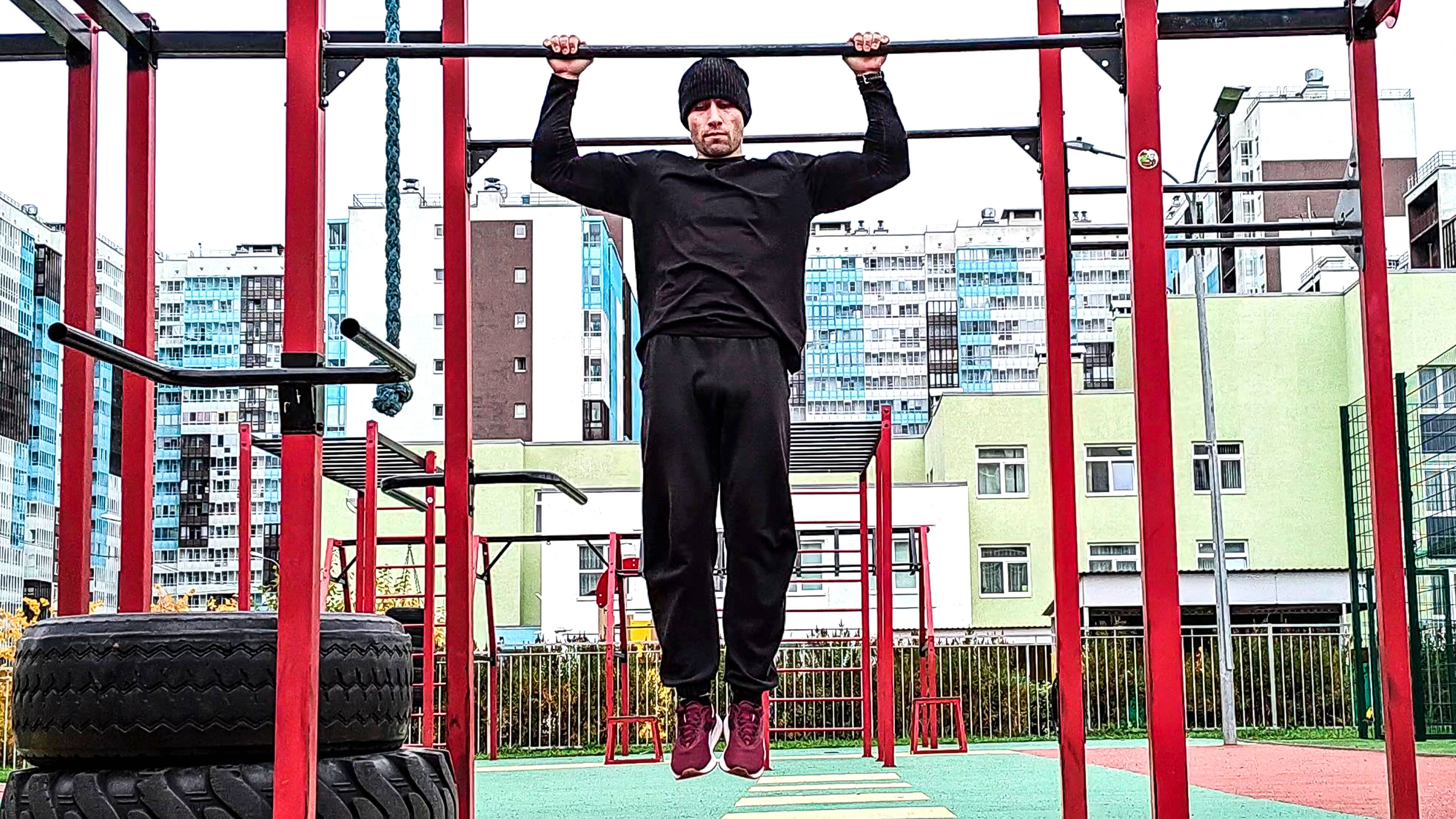 Тренировка CrossFit на 16 минут. 100 Запрыгиваний на тумбу + The G.O.D. Protocol и Лесенка.