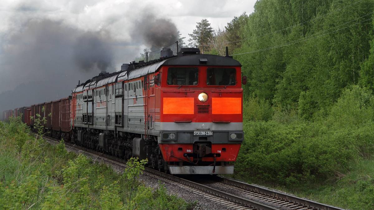 Грузовые поезда - 55