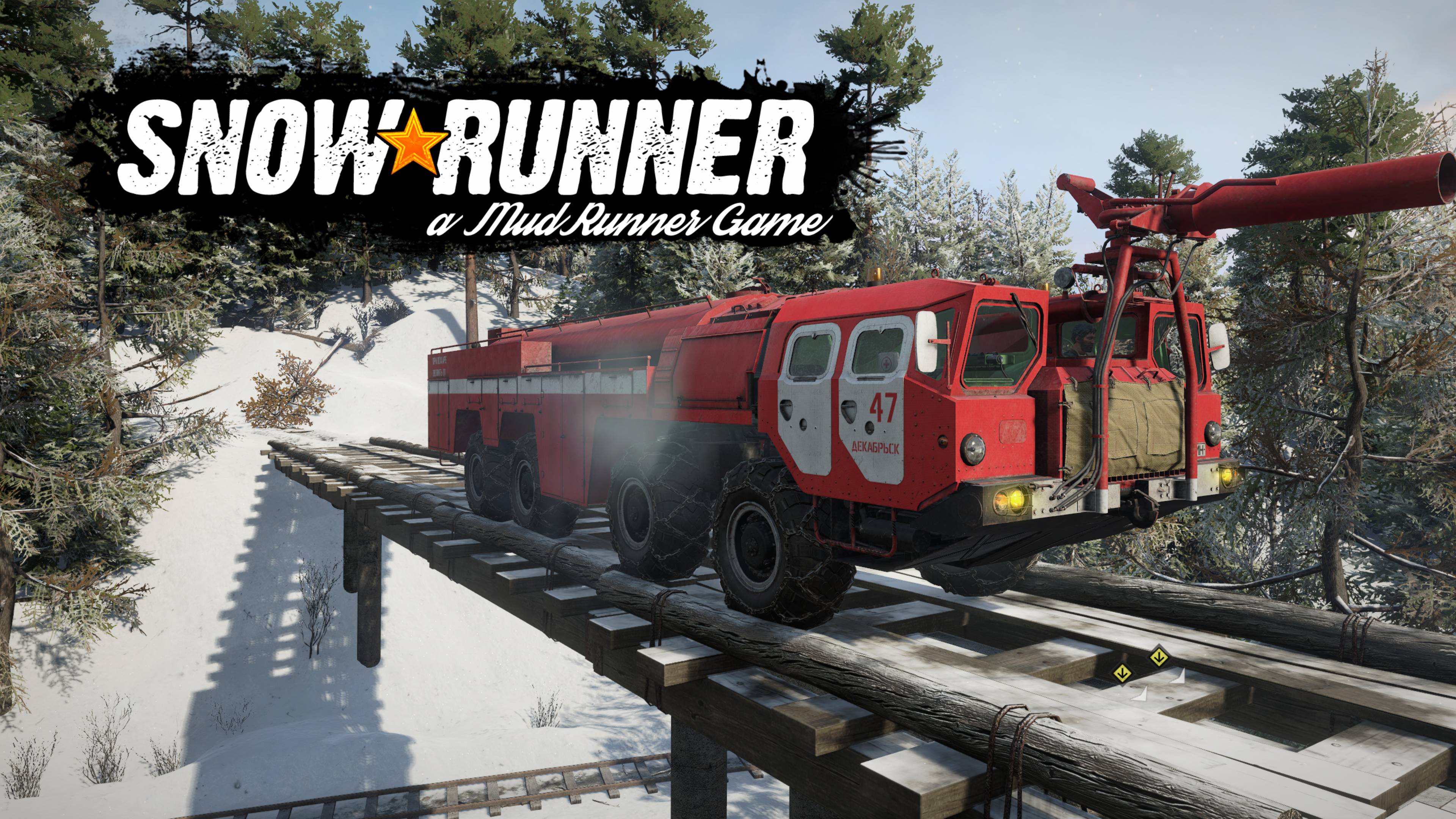 Пожарная охрана - горячие сердца ( SnowRunner 4K )