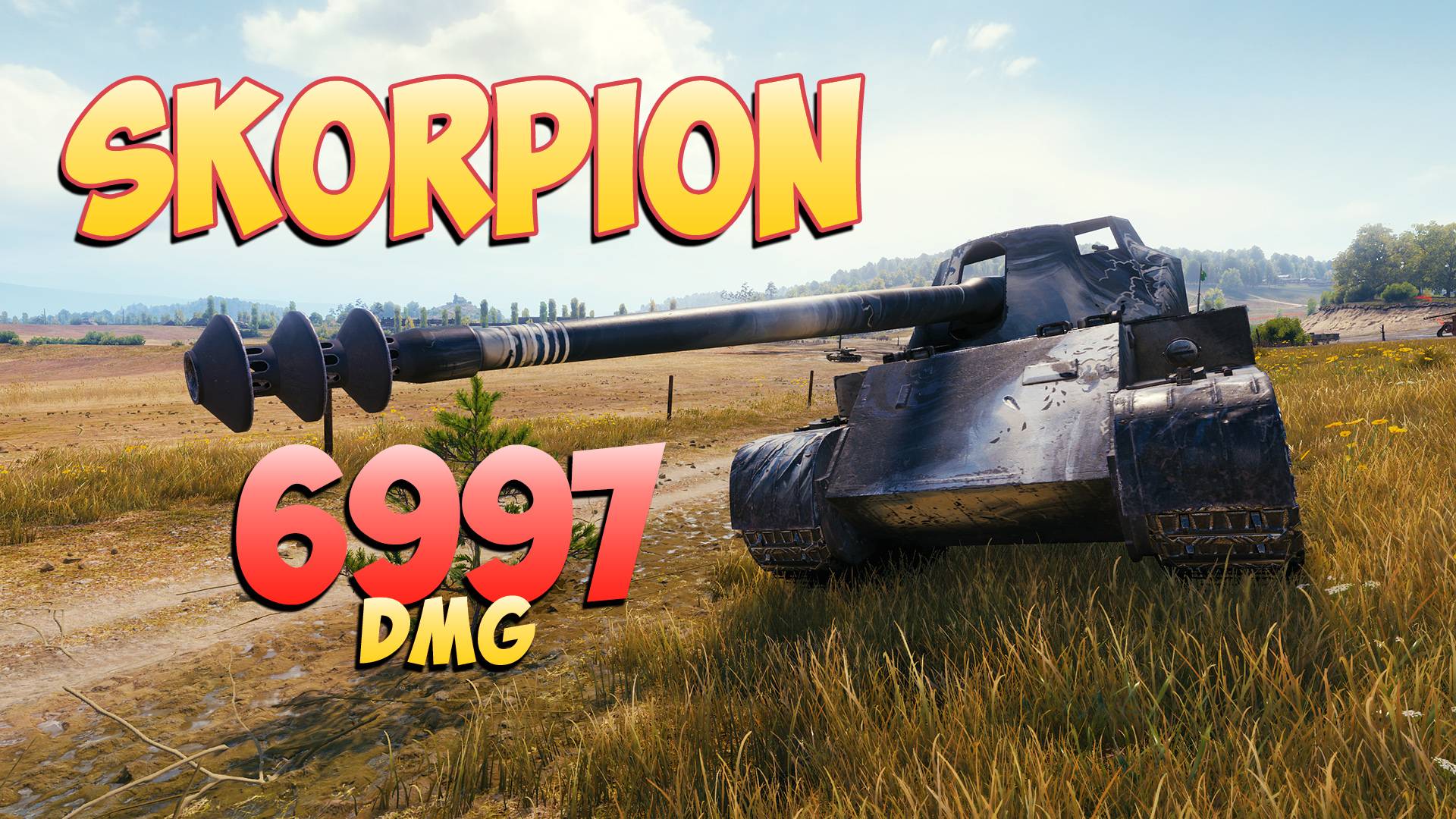 Skorpion - 4 Фрагов 6.9K Урона • Ядовитый! • Мир Танков