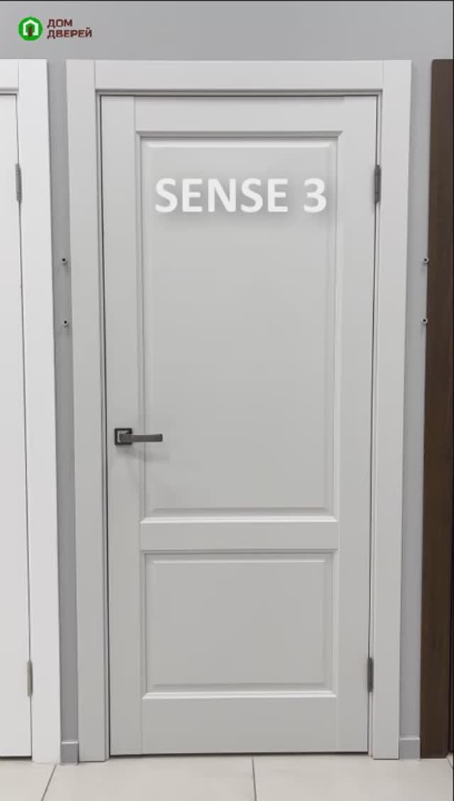 Межкомнатная дверь Sense 3. Покрытие-серый