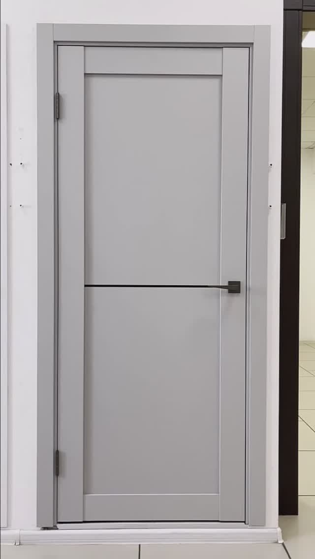 Межкомнатная дверь GM1 Кристал грей