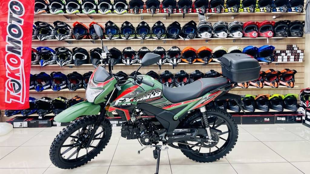 мопед RUNNER OFF ROAD военно-зелёный