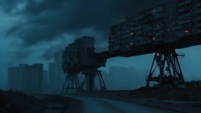 Rusted Sky ~ Dark Ambient Post Apocalyptic Soundscapes ~ Dystopian City Ambience