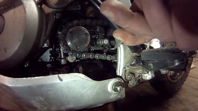 XRV750. Африка Твин. Саша Брест. Почему цепь чистая