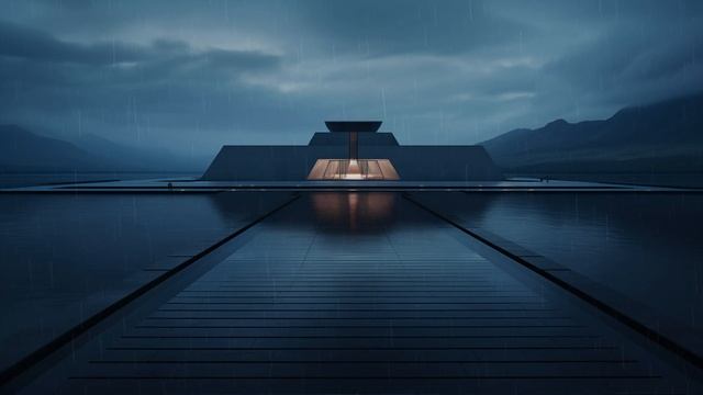 NEXUS  ｜   Dystopian Cyberpunk Ambience for Focus  -  Melancholic Sci-Fi Background Music - 1 Hour