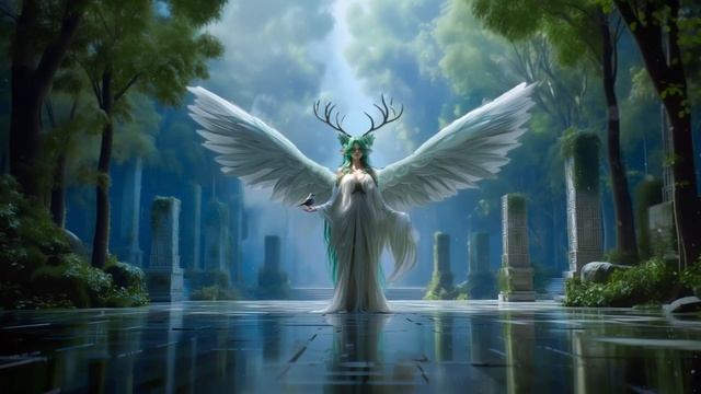 Богиня природы - Нежная музыка леса друидов, фоновая музыка для сна и отдыха