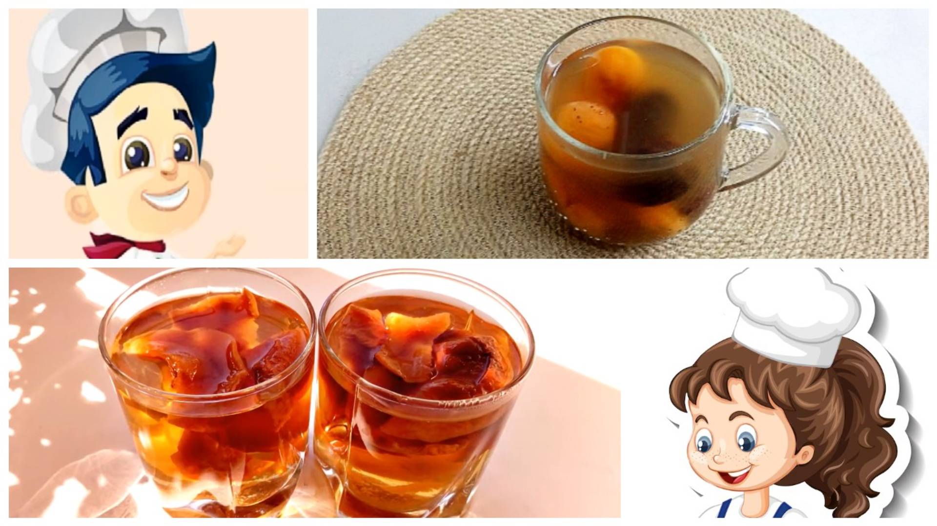 Как сварить хороший КОМПОТ (три рецепта)! Пошаговые рецепты!