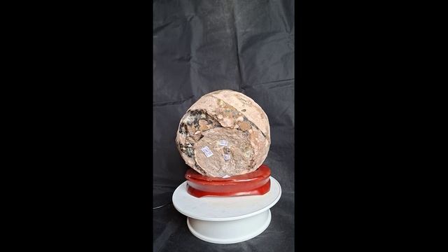 Агат черный с кварцем 5х17х18 см