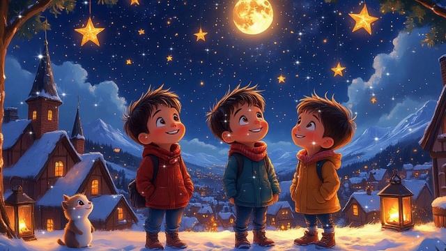 "Новогодний звездный вальс" муз. и сл. А.Бобровой, вокал А.Мевиус