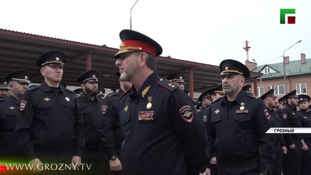 Аслан Ирасханов провел плановую проверку в отделе МВД России по Грозненскому району