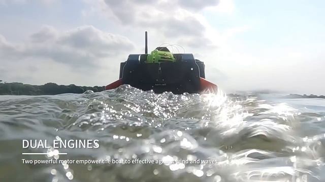 Прикормочный кораблик для рыбалки Flytec V801 (без GPS)