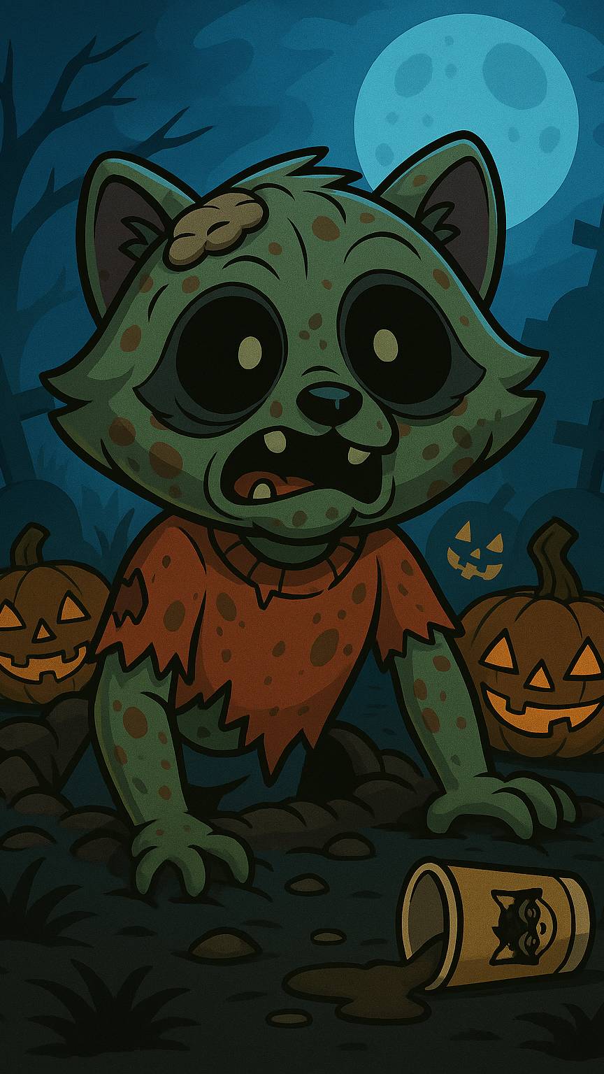 Raccoon's Nightmares || Zombean 🧟♂️💀☕